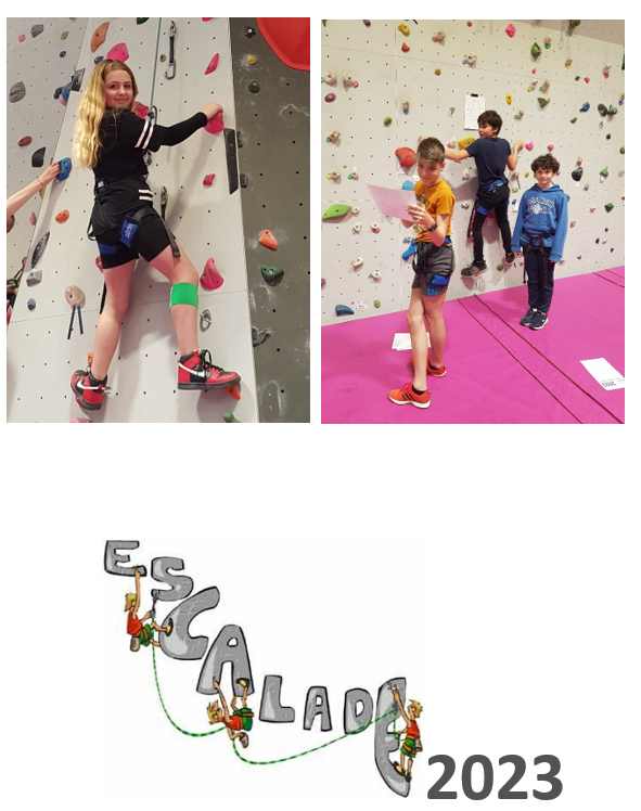 Cycle d’escalade à l’AS – Ecole et Collège N.D. Le Clos Fleuri