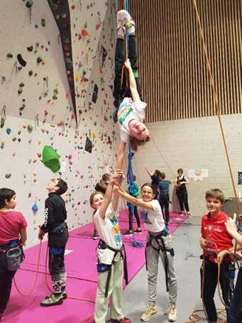 Cycle d’escalade à l’AS – Ecole et Collège N.D. Le Clos Fleuri